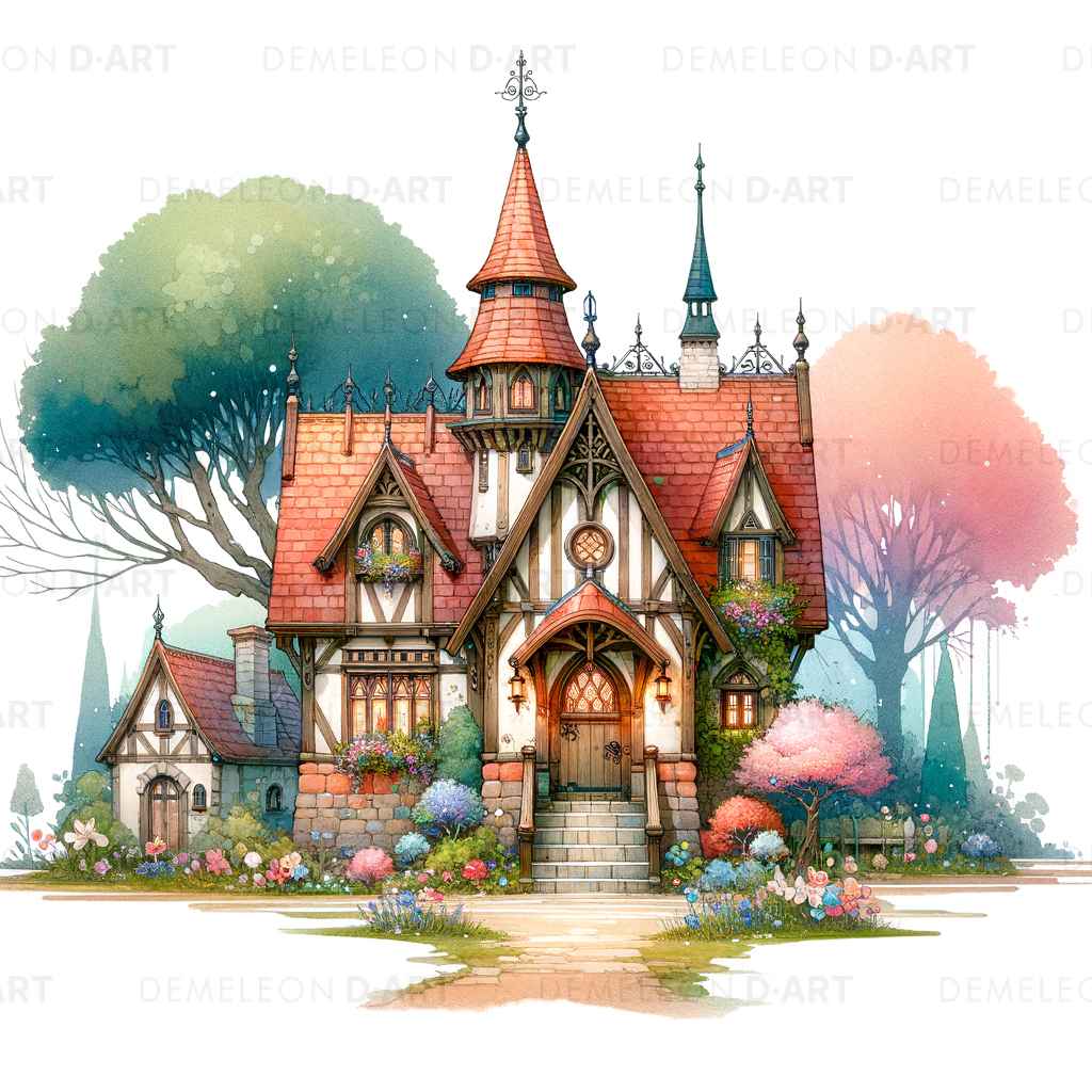 Fairy tale house - DEMELEON D·ART